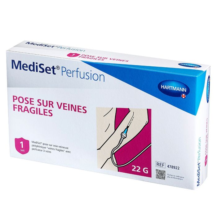 Posez en douceur avec Mediset perfusion. Conçu pour les veines fragiles ...