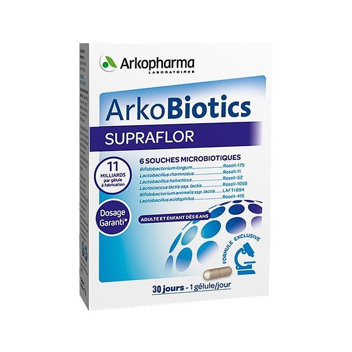 Découvrez ARKOPHARMA Supraflor Ferments Lactiques pour une digestion saine. Améliorez votre ...